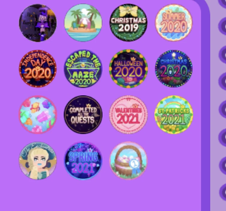 how many rh badges do u guys have? | Fandom