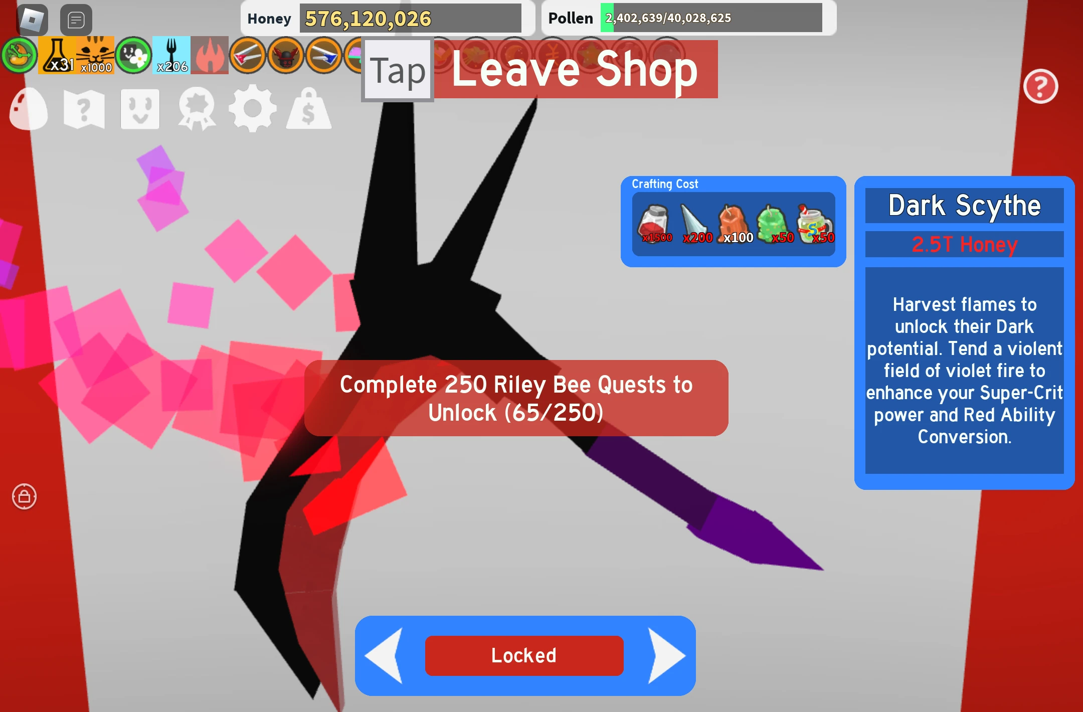 Basic dark scythe progress | Fandom