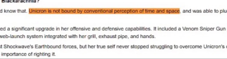 Unicron upgrade + Additional Stuff to Transformers cosmology | Fandom