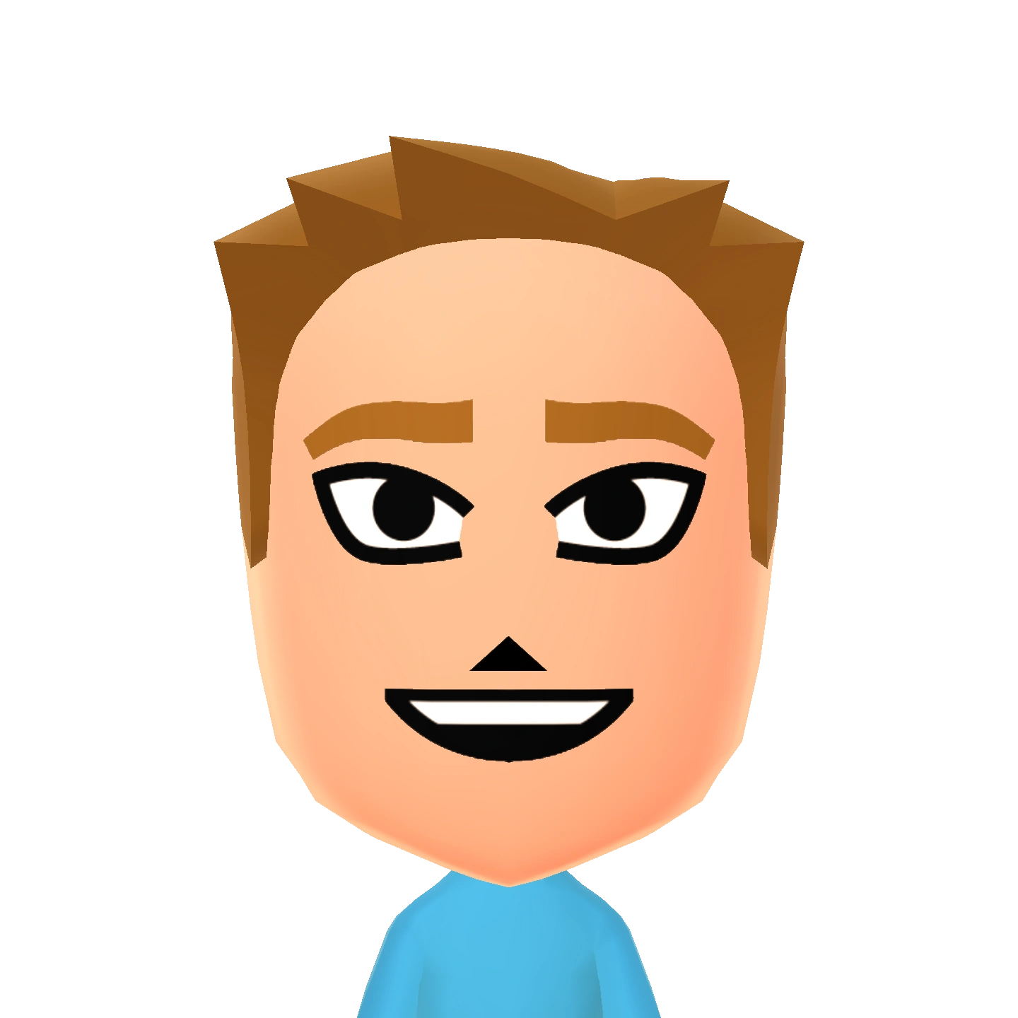 I decided to create another Mii with a triangle nose | Fandom