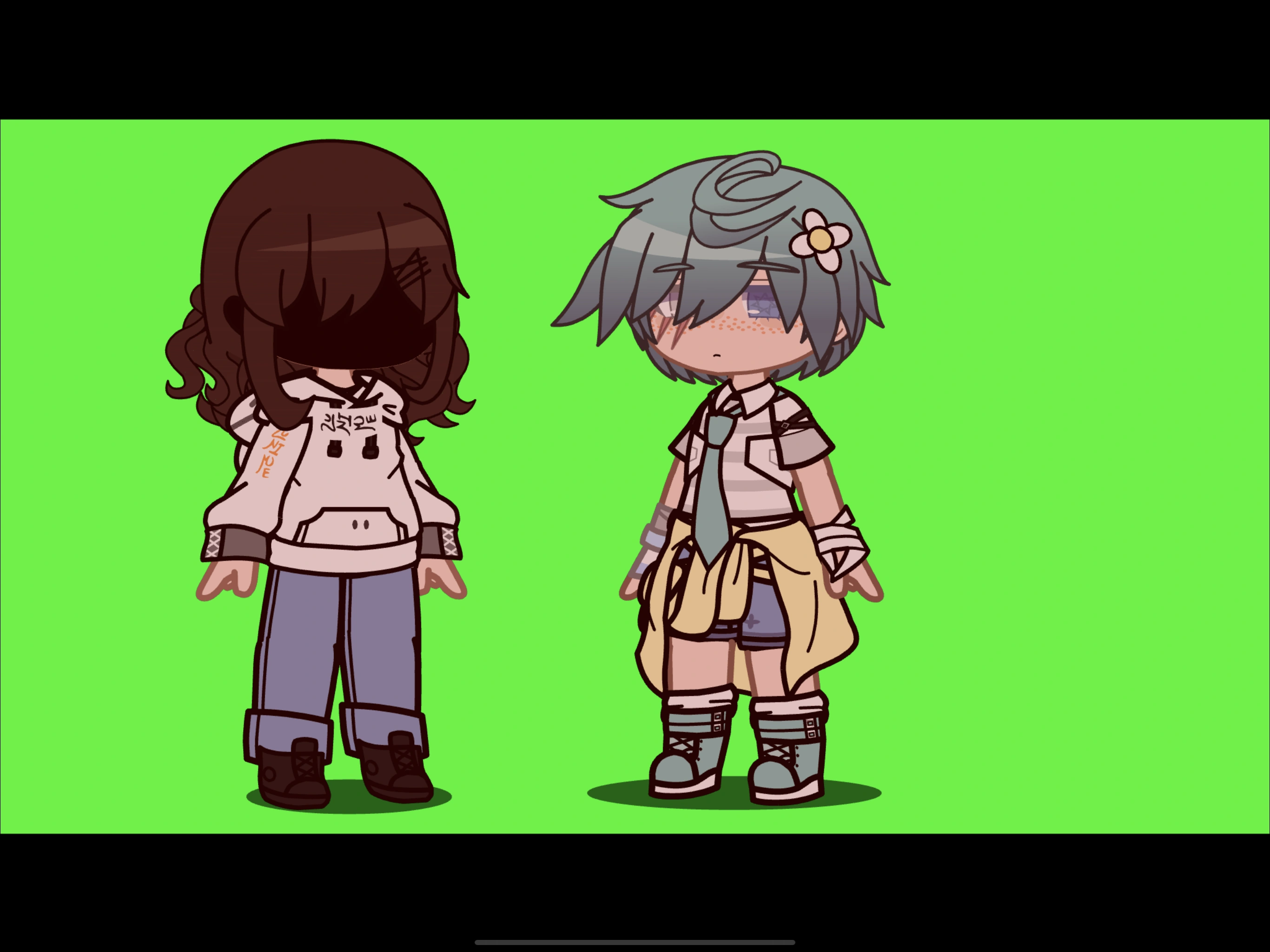 My irl OC and my main: “spot the difference” /j | Fandom