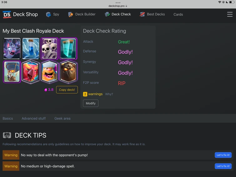 Rate this lavalumberloon deck | Fandom