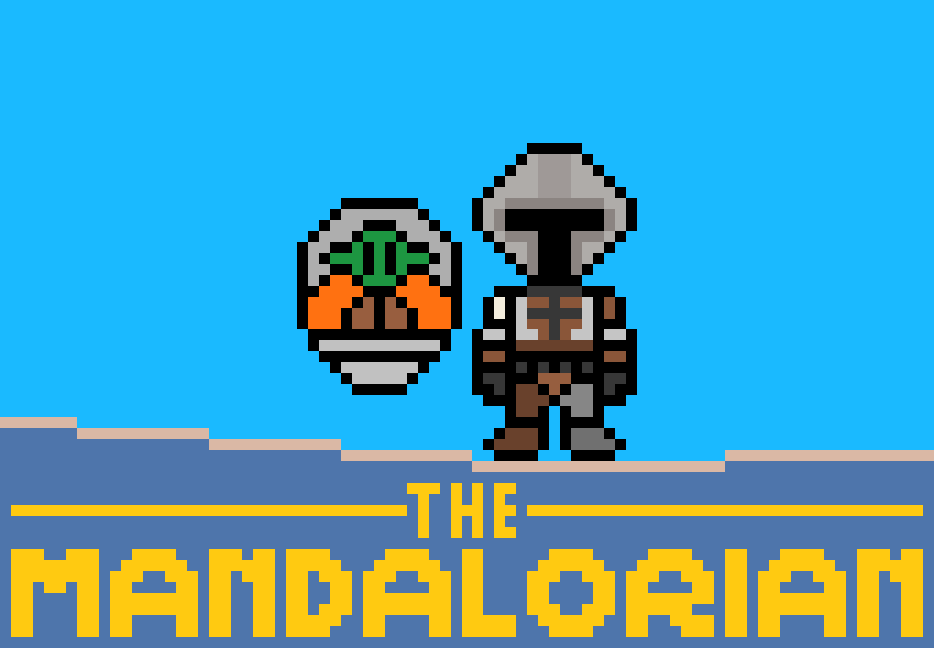 [Spoilers] The Mandalorian pixel art | Fandom