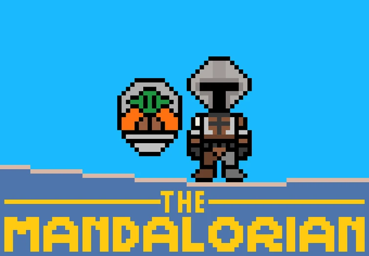 [Spoilers] The Mandalorian pixel art | Fandom