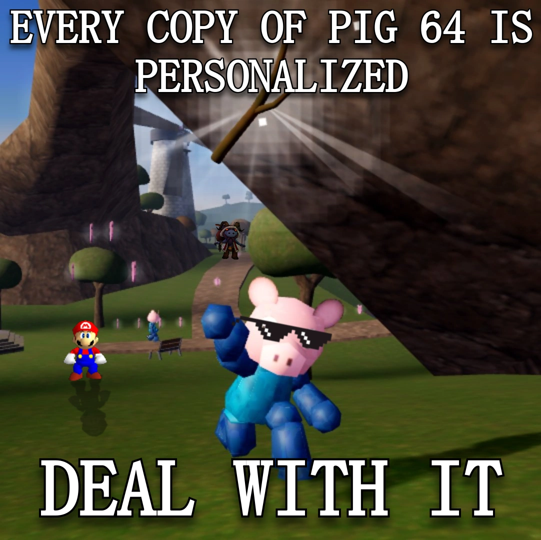 cringe pig 64 meme idk | Fandom