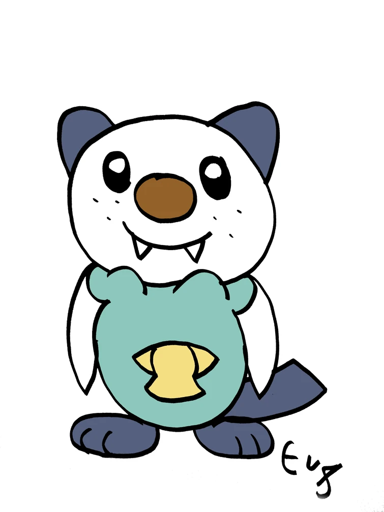 My drawing of Oshawott | Fandom