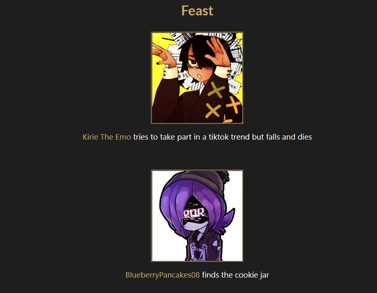 Wiki hunger games round 2 (rematch) | Fandom