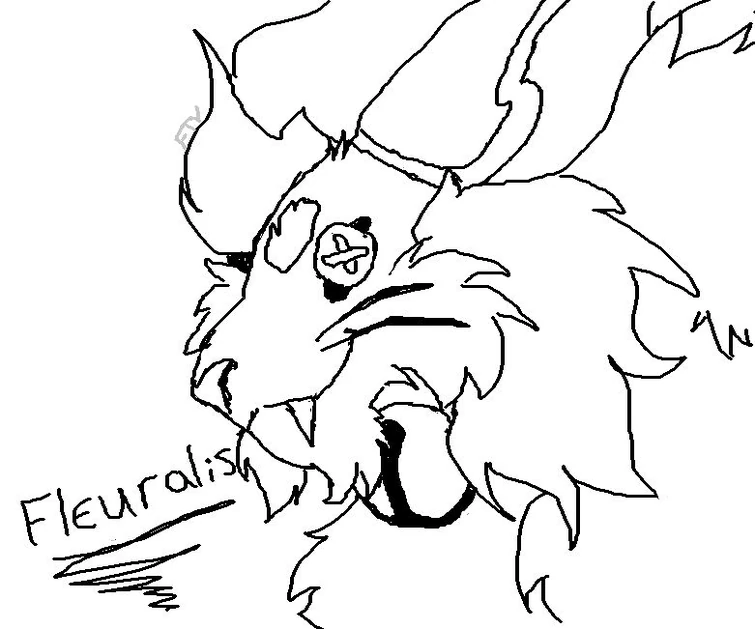 Fleuralis drawing :> | Fandom