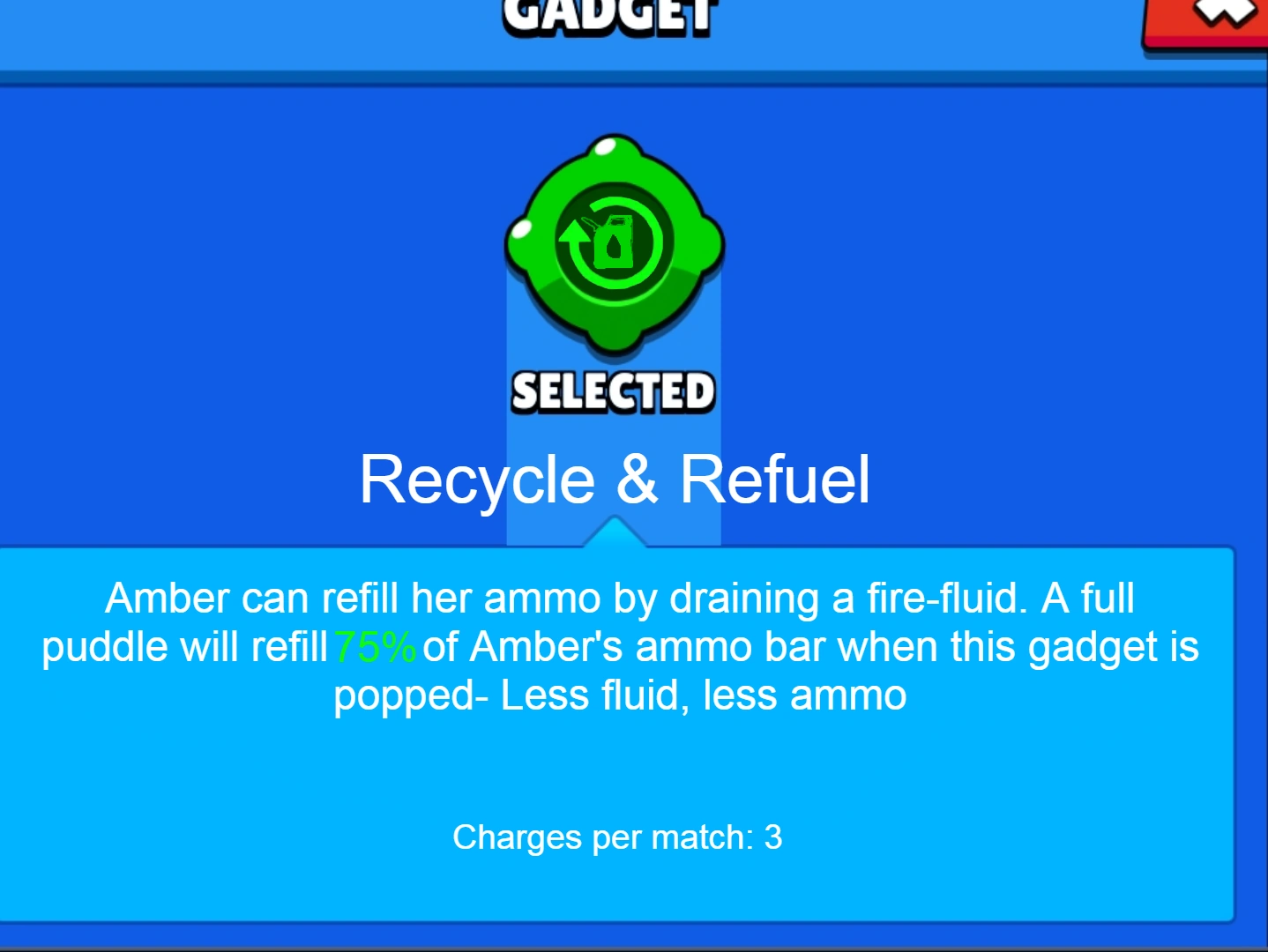 Amber Second Gadget (IDEA) | Fandom