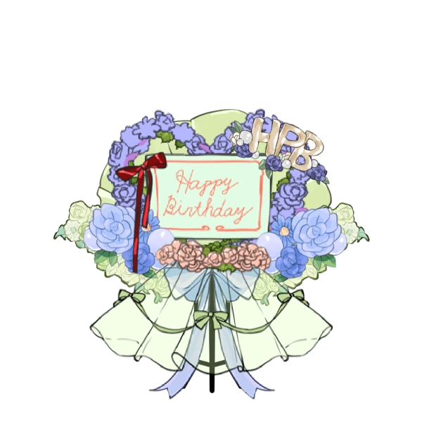 Dream send George flowers on his birthday.