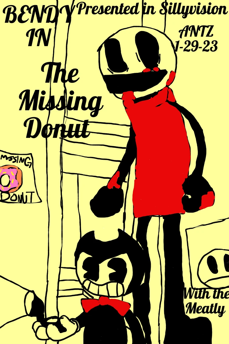 I made a poster of Bendy in theMeatly storage world game! (Click the ...