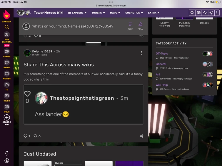 Share this across many wikis | Fandom