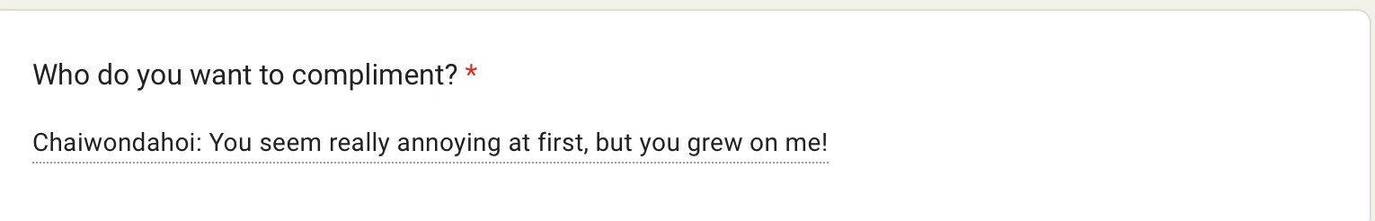 WIKI COMPLIMENTS PART 13 :3 | Fandom