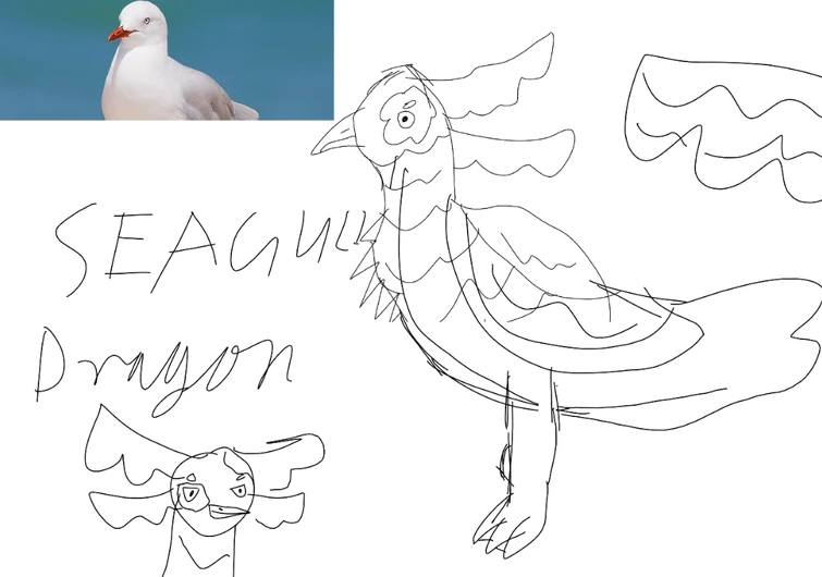 SEAGULL DRAGON WIP RAHHHH | Fandom