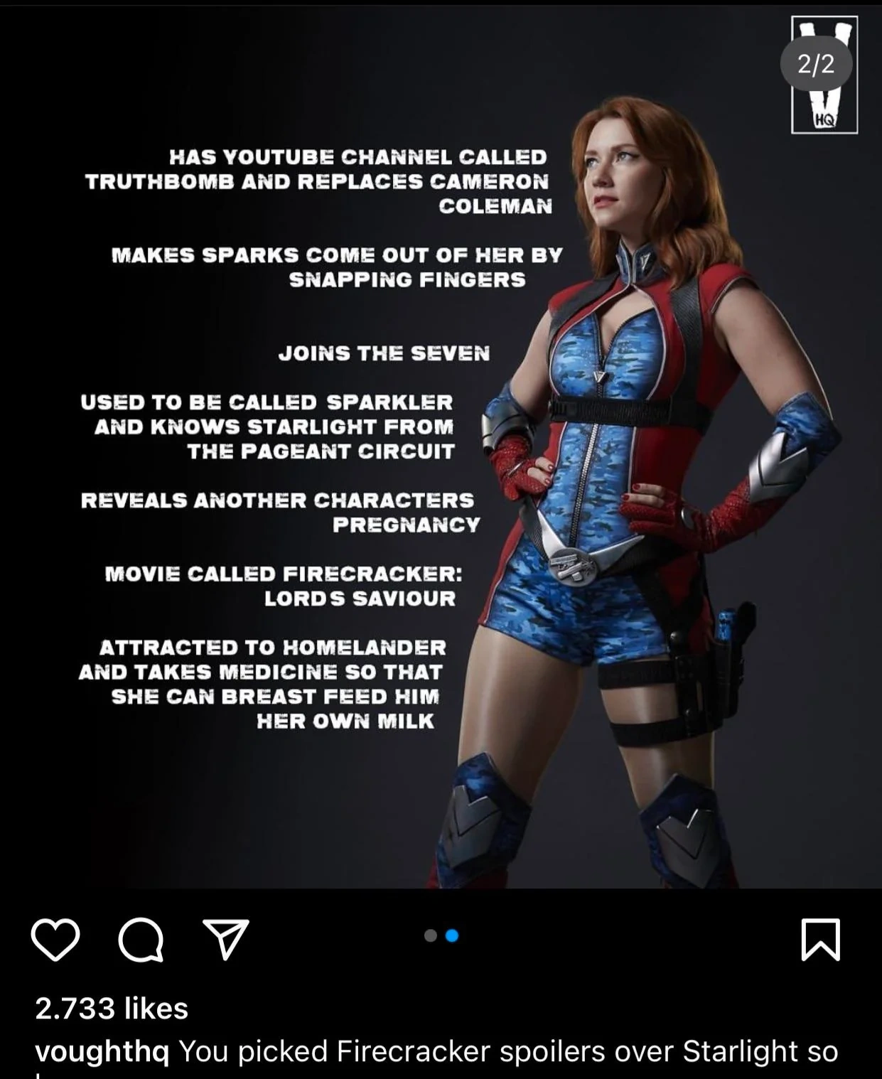 Firecracker Flirts with Homelander | Fandom