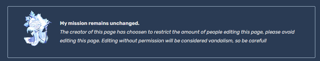 Had to make a new notice template | Fandom