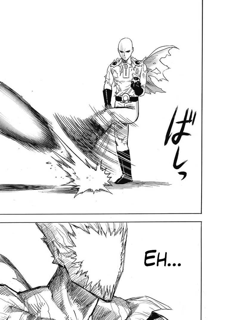 Everyone reaction is the same as garou when saitama just kicks the ...