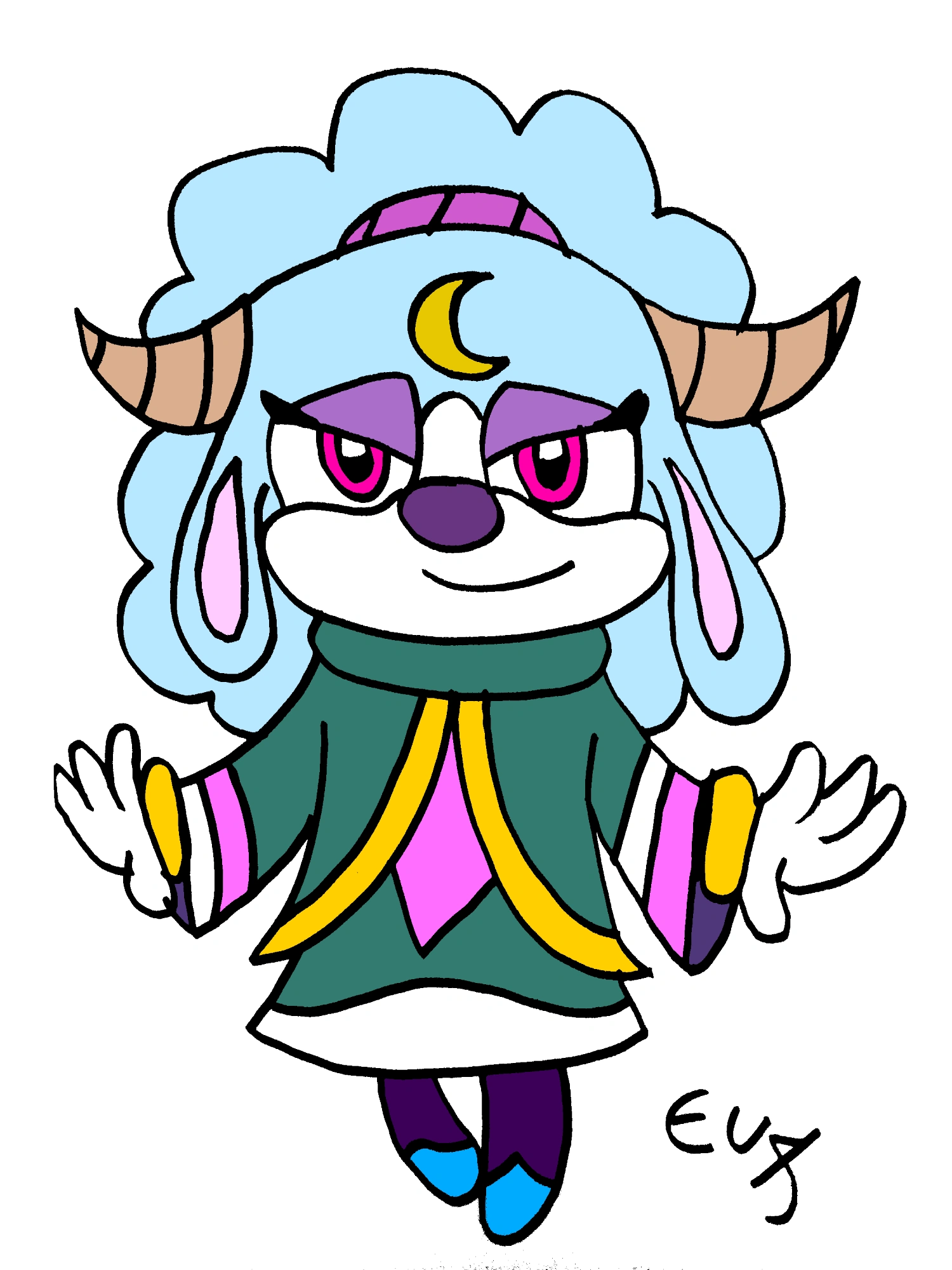 My drawing of Ariem from the new game | Fandom