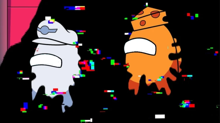 The Darkness Takes Over Gametoons but the among us characters look more ...