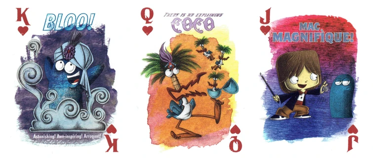 Promotional Cartoon Network playing cards from 2005 | Fandom