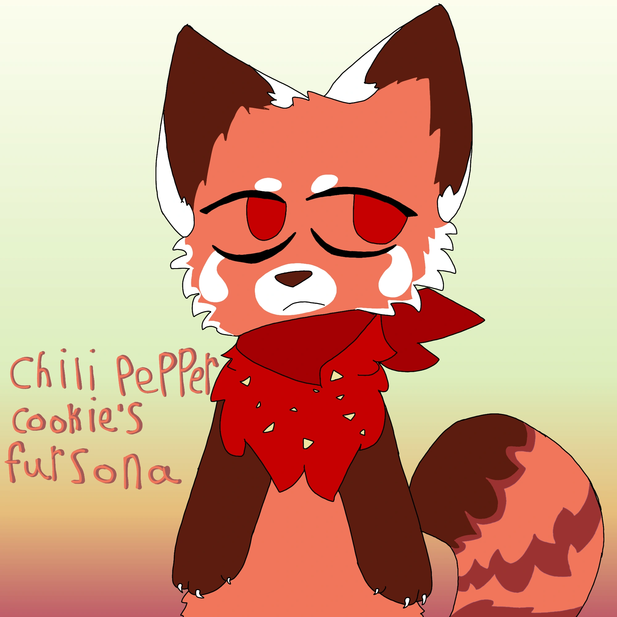Chili pepper cookie is a furry and has a fursona (real) | Fandom