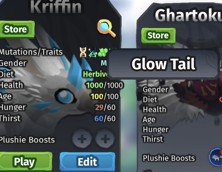 Selling glowtail kriffin and wix,Nyp | Fandom