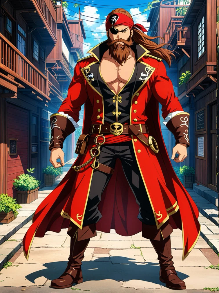 Red Scar, the Pirate superhero! he calls me Captain because he’s my ...