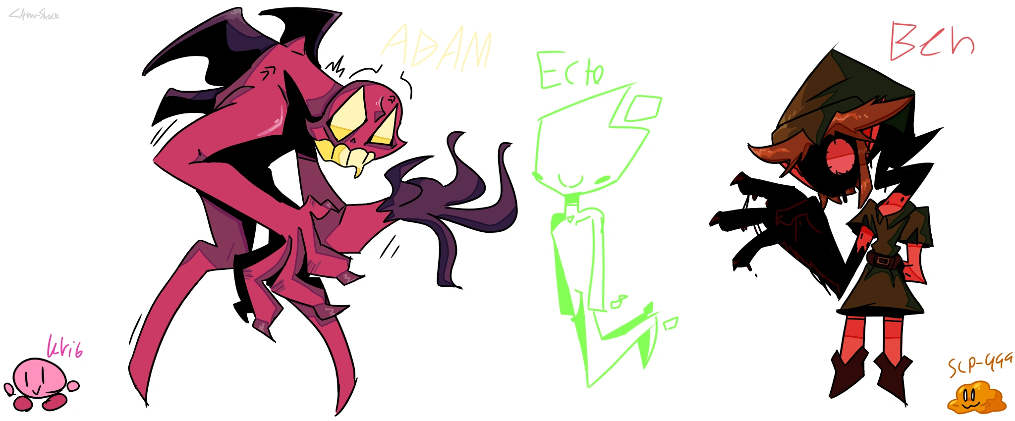 Horror related character sketches | Fandom