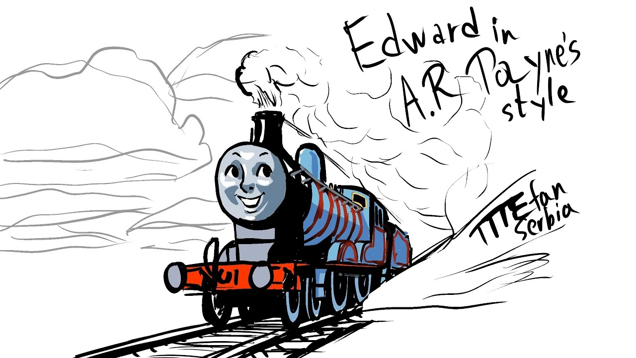 My Video of Edward drawing for A. R. Payne | Fandom
