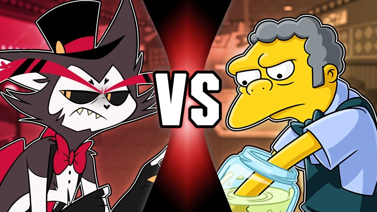 Husk vs Moe (Hazbin Hotel vs The Simpsons) | "Bartenders for Life" | Fandom