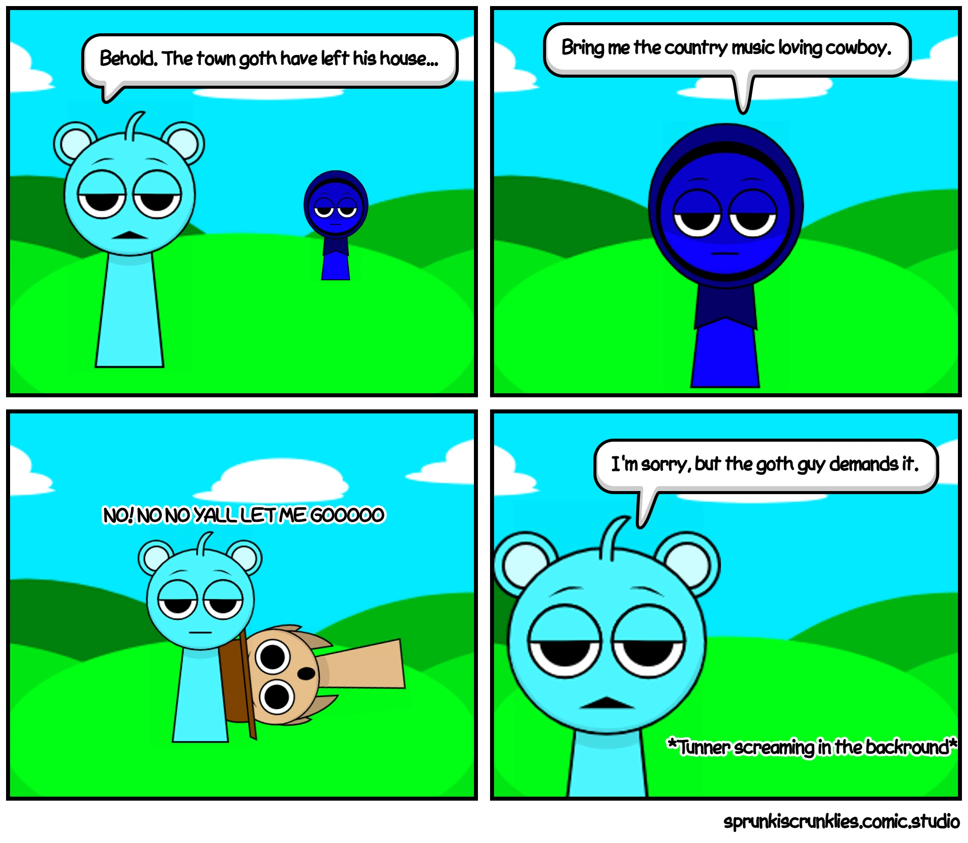 Guess what sprunki ship I love more then WhiteBow and WhiteVisor hard ...