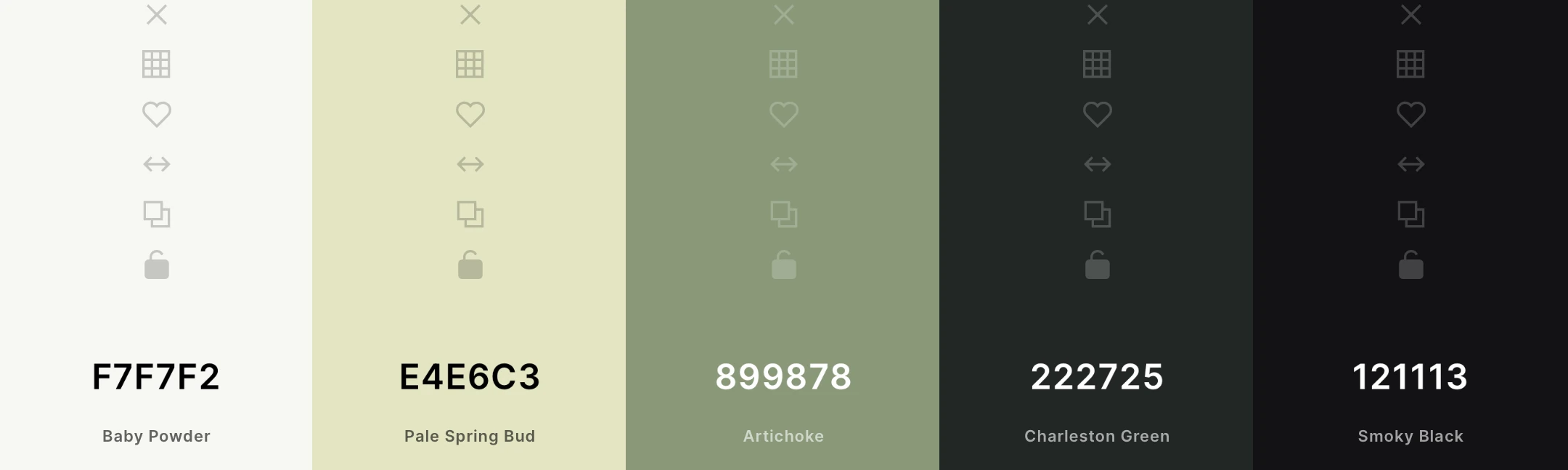 What OCs should I make with these color palettes? | Fandom