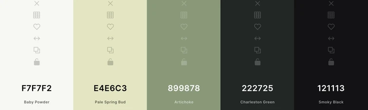 What OCs should I make with these color palettes? | Fandom