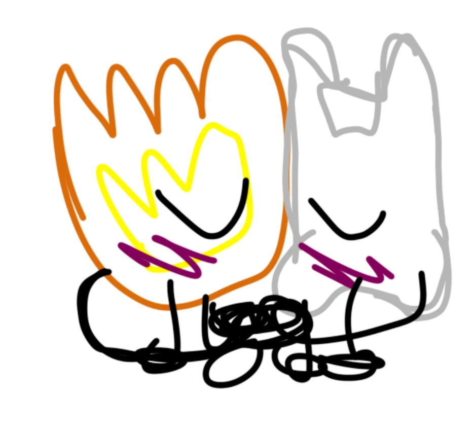 I have decided I will be shipping characters with the characters I have ...