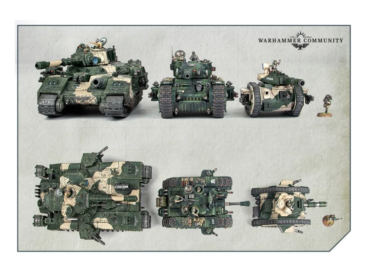 Rogal Dorn tank size confirmed. | Fandom