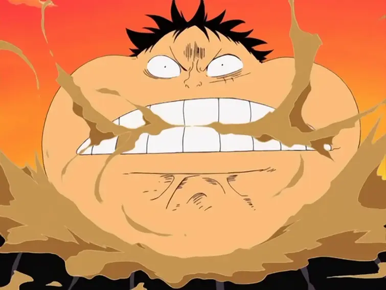 Does luffy have stretchy teeth? | Fandom