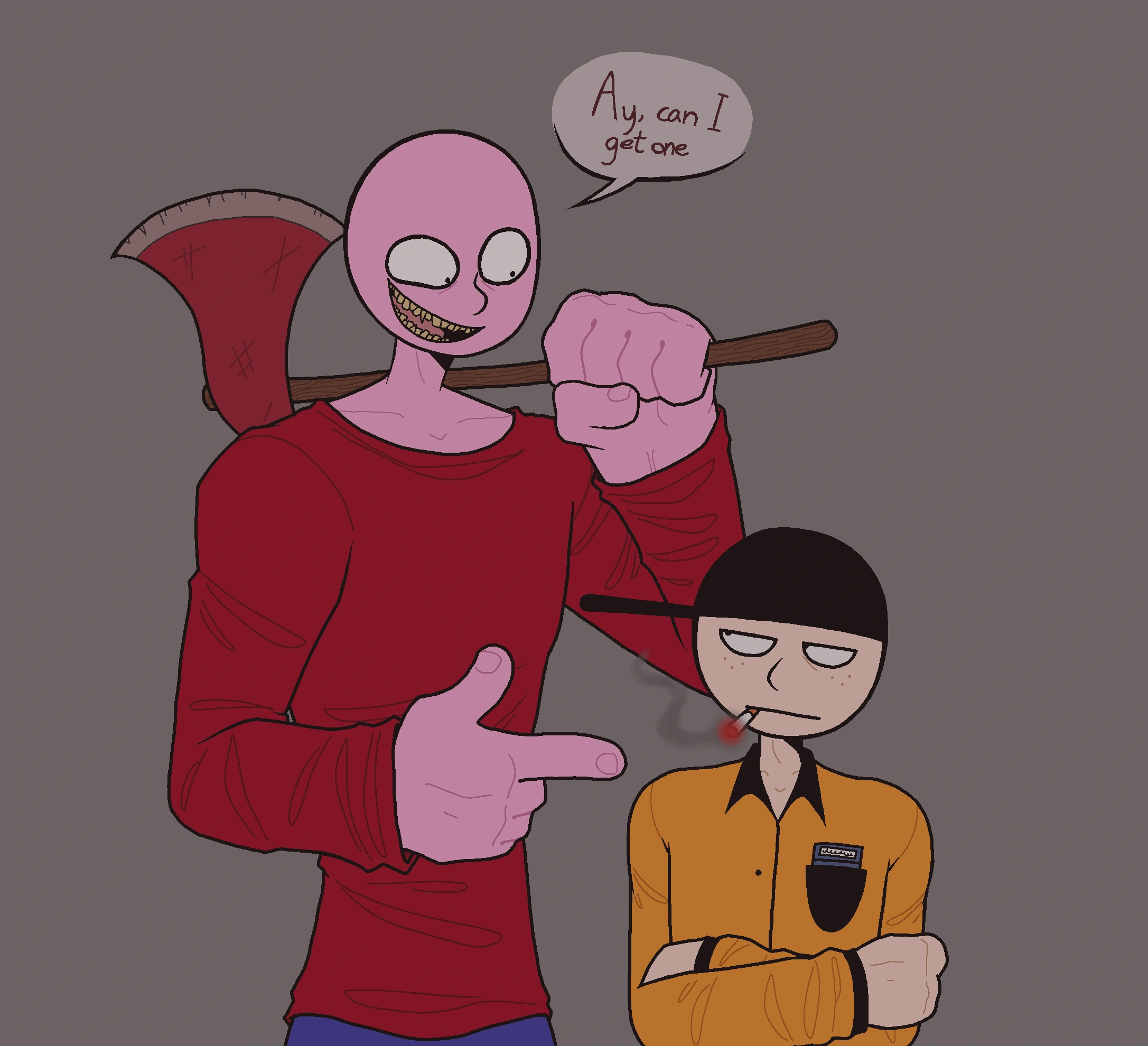 two cool dudes (from two completely different franchises) | Fandom