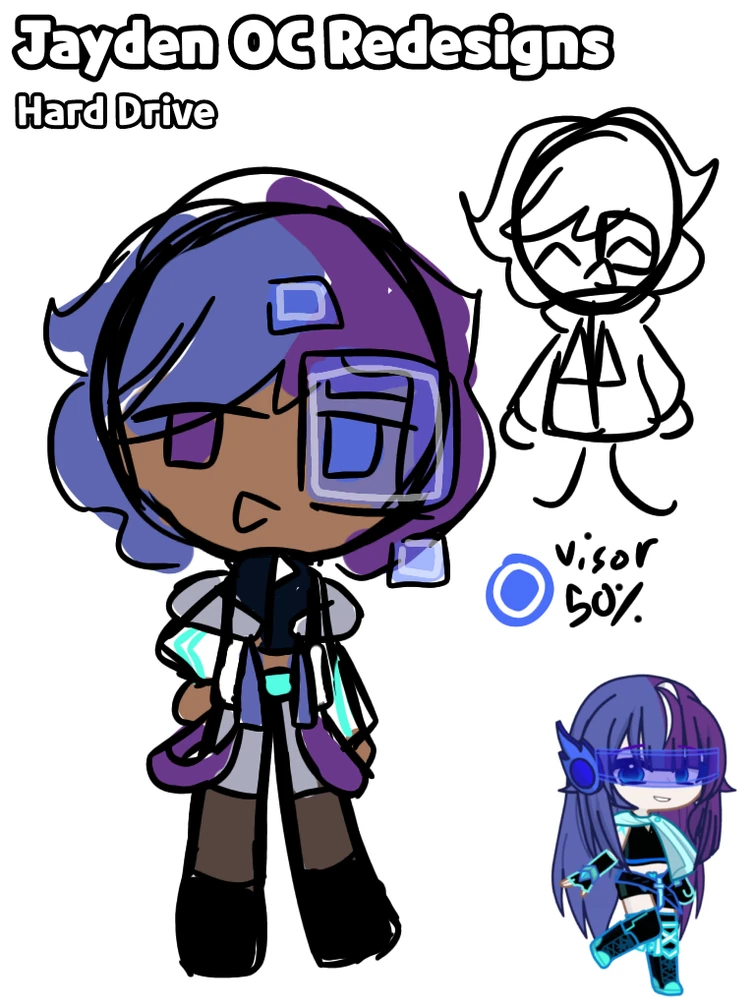 Prism redesigns Jayden's OCs part 2 | Fandom