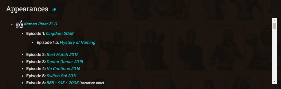 DW Wiki and KR Wiki has a different definition of "Appearance"... | Fandom