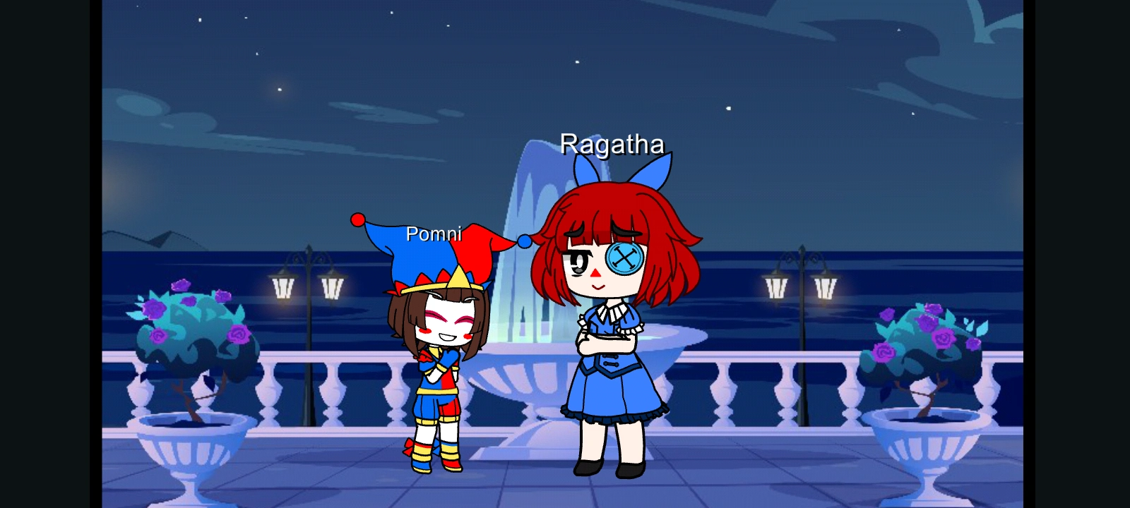 Pomni and Ragatha in Gacha neon | Fandom
