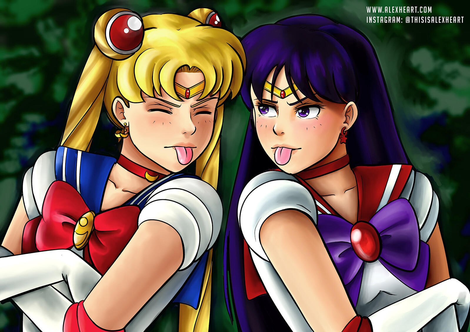 Combatants From Your 1 Most Wanted Mu Transformed Into Sailor Moon And Sailor Mars How Would