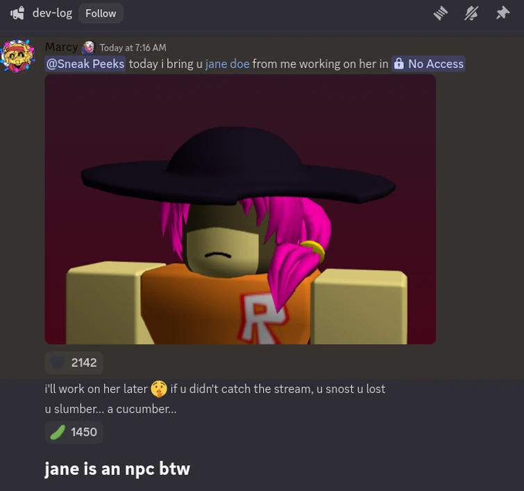 Jane Doe NPC | Fandom