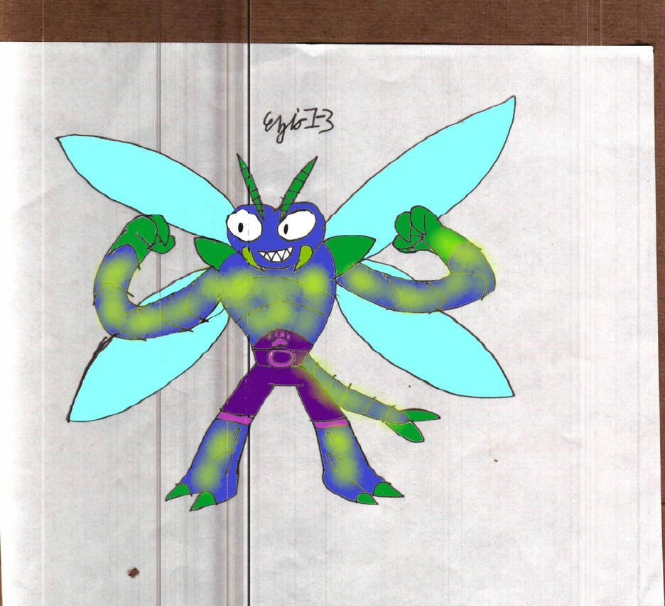Buzz Dragonfly (Power Players OC) | Fandom