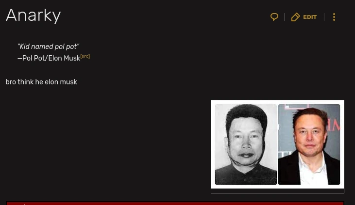 Someone messed up the Anarky page. | Fandom