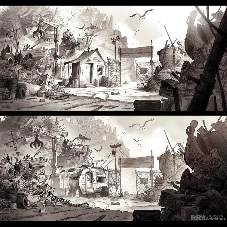 Popeye Concept art (part 3) | Fandom