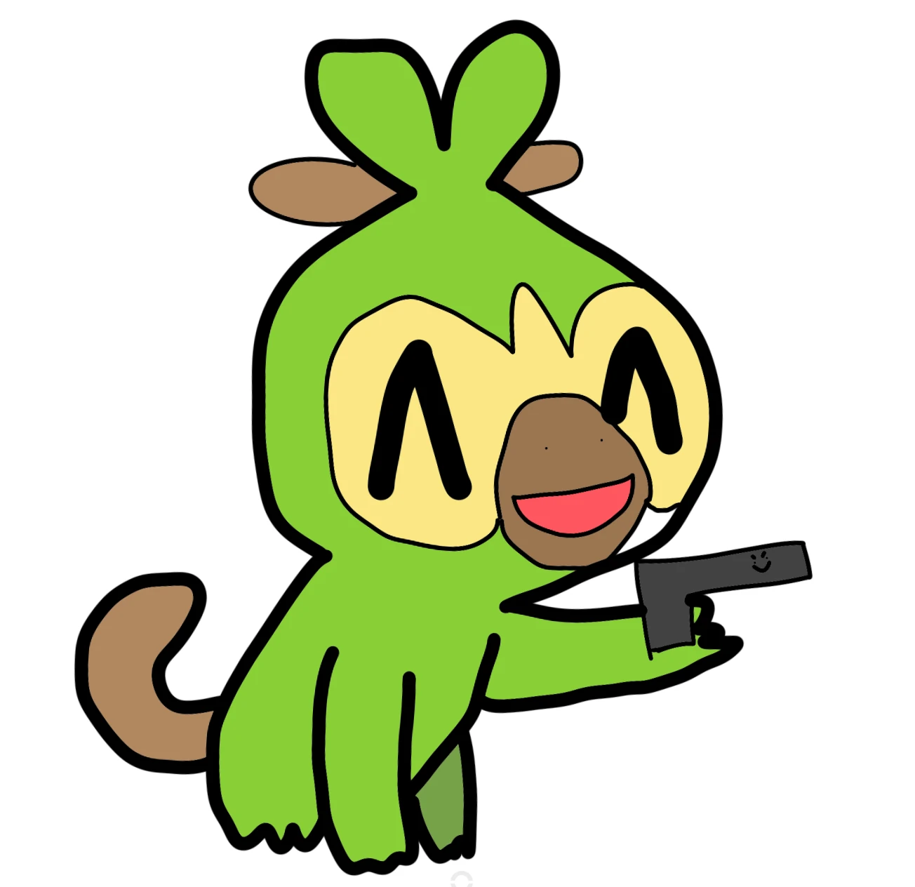 Grookey with a 💥 | Fandom