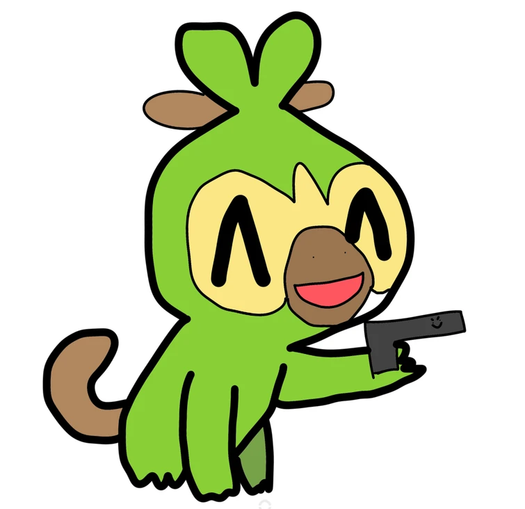 Grookey with a 💥 | Fandom