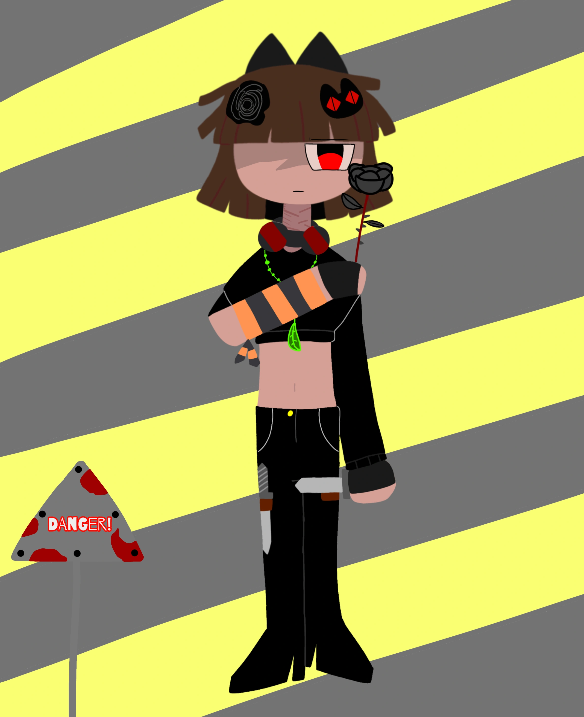 BlackRose!Claire in FPE Danger AU Called Danger Rebel AU | Fandom