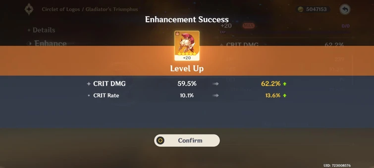 Finally a decent circlet for Xiao (If I don't get him I'm going for ...