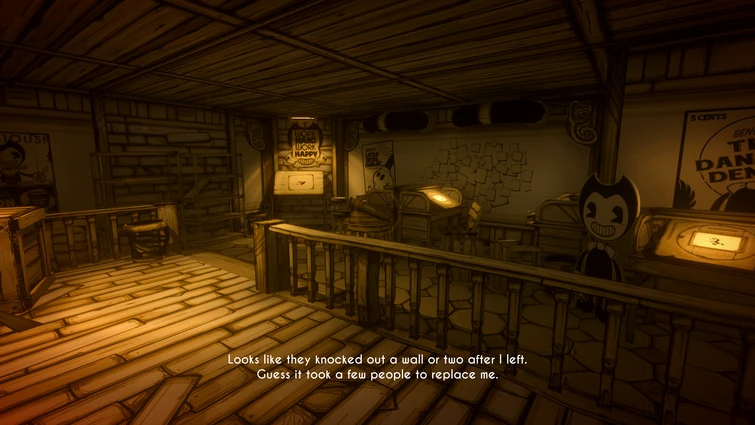 Bendy and The Ink Machine: Chapter 1: Moving Pictures | Fandom